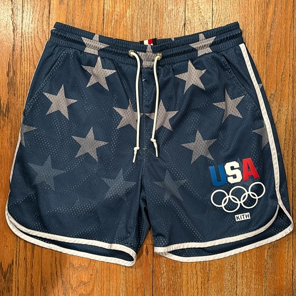 Kith | Shorts | Kith For Team Usa Stars Jordan Mesh Short M | Poshmark